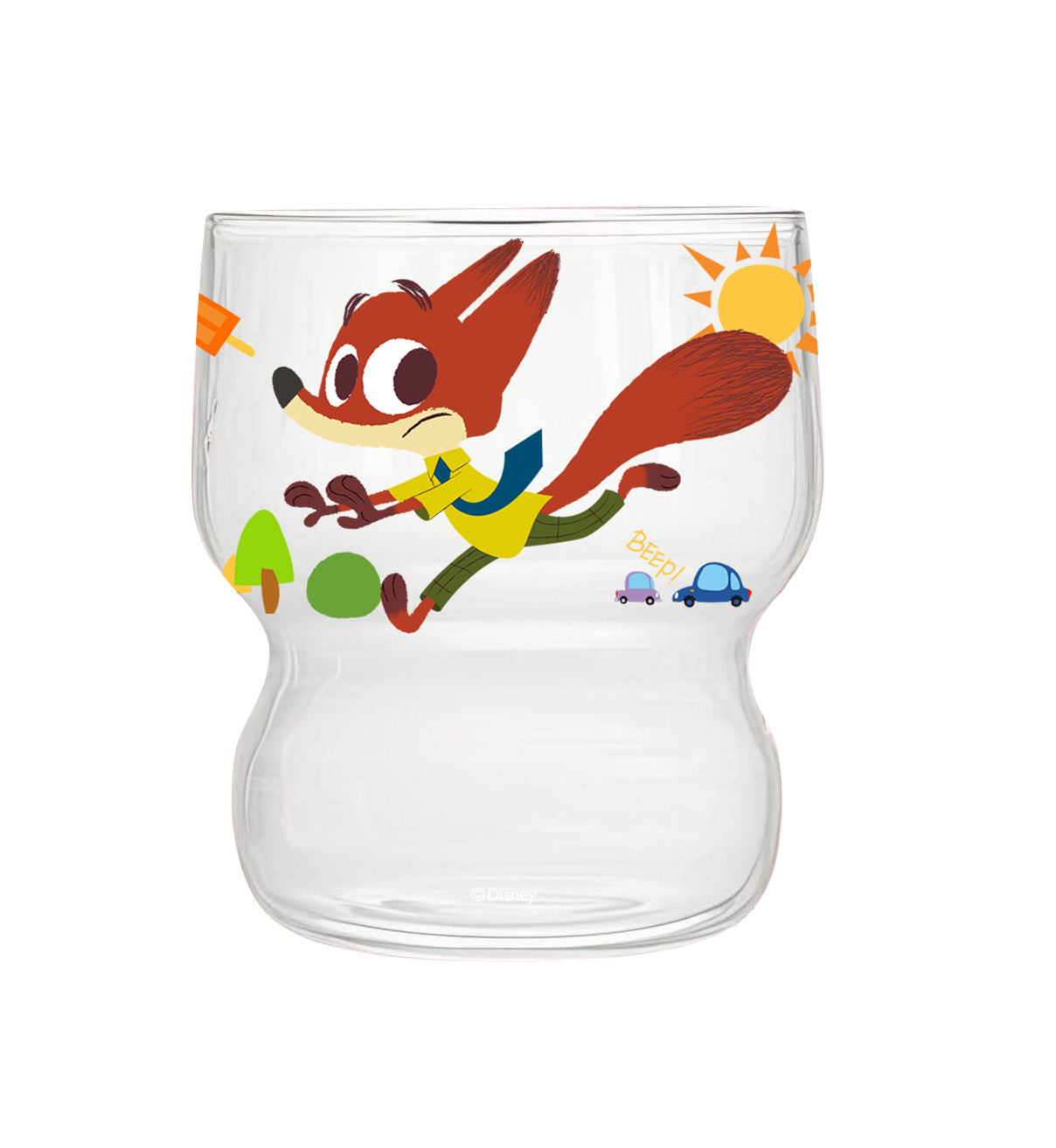 Disney Zootopia Collection Borosilicate Glass Cup 300mL (Nick) – Miniso ...