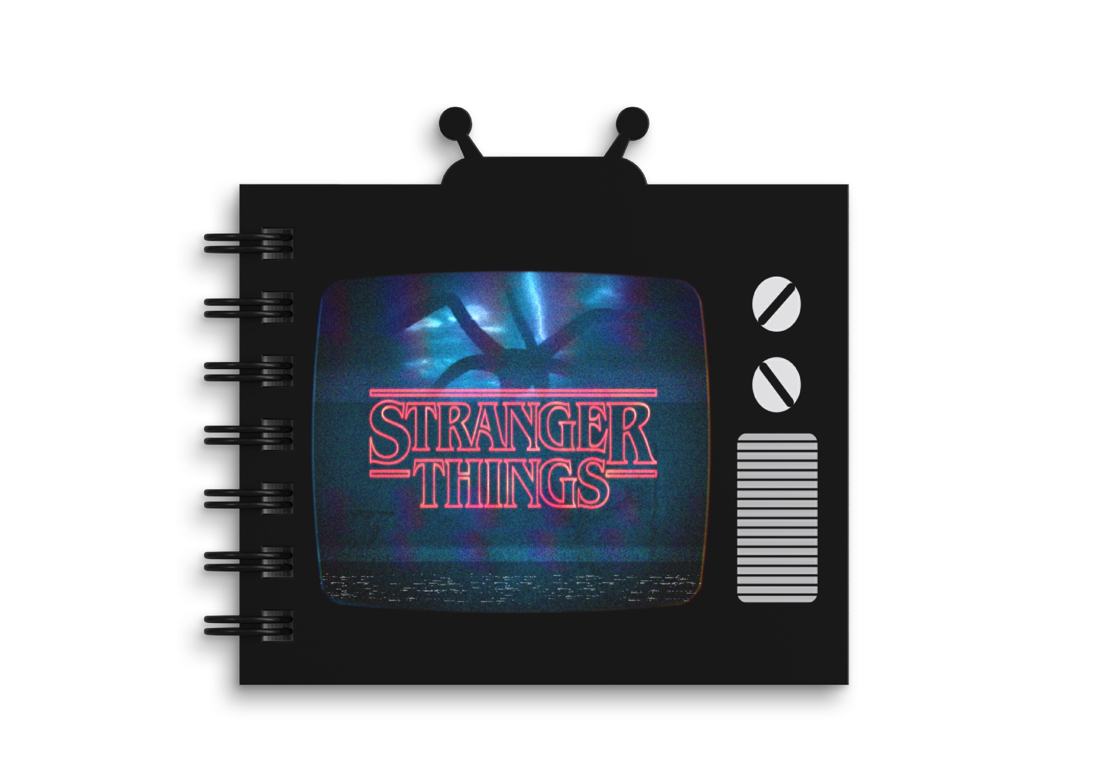 Stranger Things Collection Figure Wire-bound Book (B) (80 Sheets ...