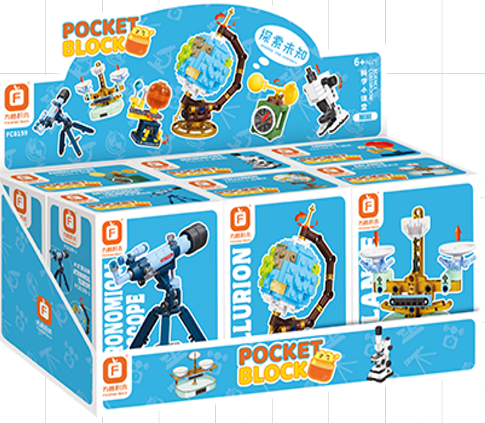 Science Class Building Blocks (Assorted Models) – Miniso Pakistan
