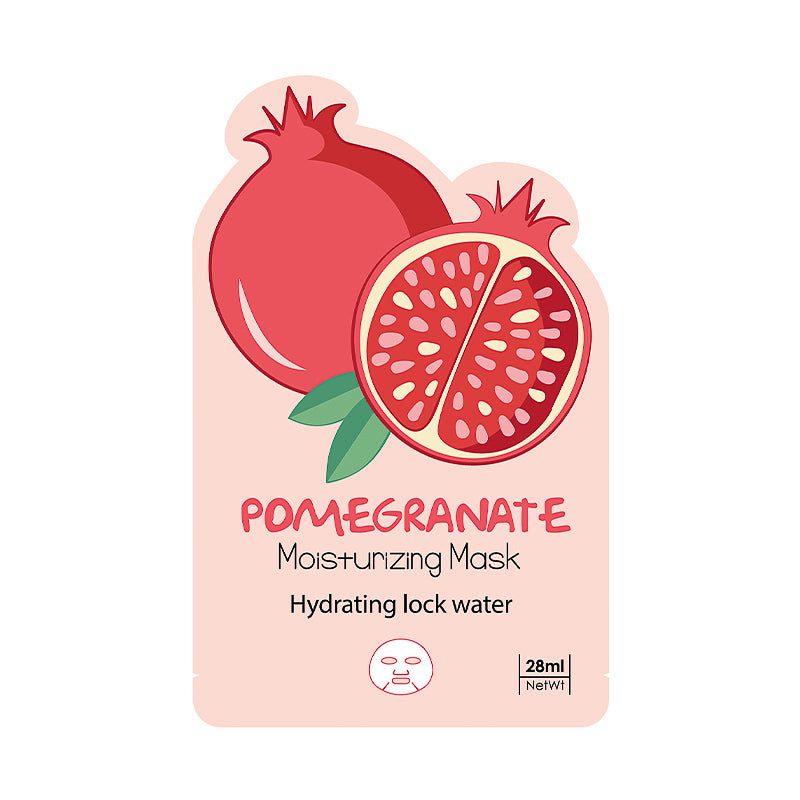 Pack of 3 | Fruit Series Hydrating Facial Sheet Mask (Pomegranate ...