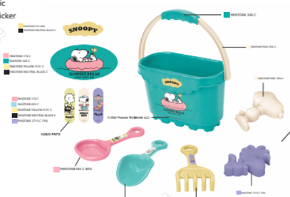 Snoopy Summer Travel Collection Beach Bucket Set (4 Pcs) – Miniso Pakistan