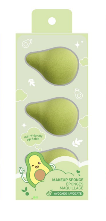 Fun Fruit Makeup Sponges Set (Avocado)– Miniso Pakistan