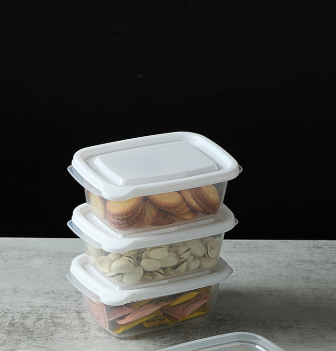 Colorful Rectangle Food Storage Containers (610mL, 3 pcs)– Miniso Pakistan