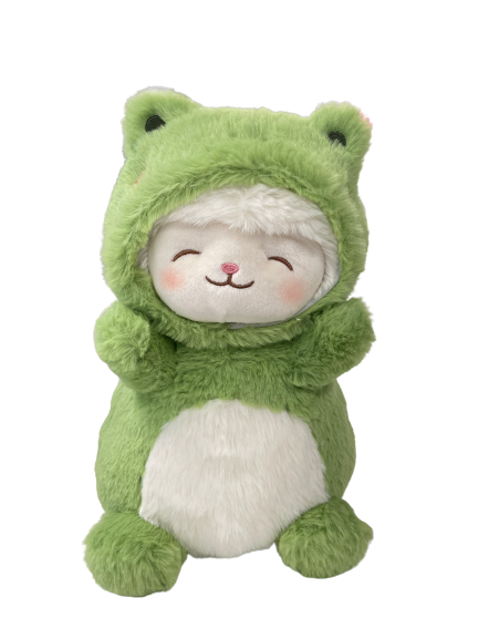 Lamb Baa Series 10 inch Plush Toy (Frog) – Miniso Pakistan