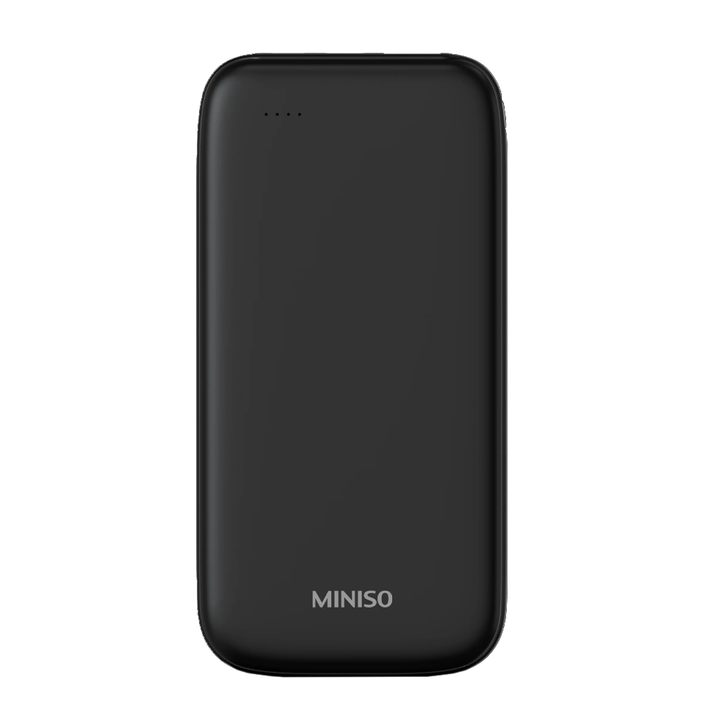 10000mAh Ultrathin Power Bank Model: F63(Black)– Miniso Pakistan