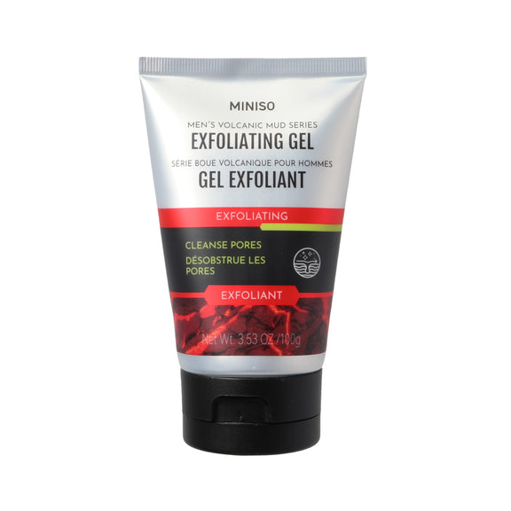 Men's Volcanic Mud Series Exfoliating Gel – Miniso Pakistan