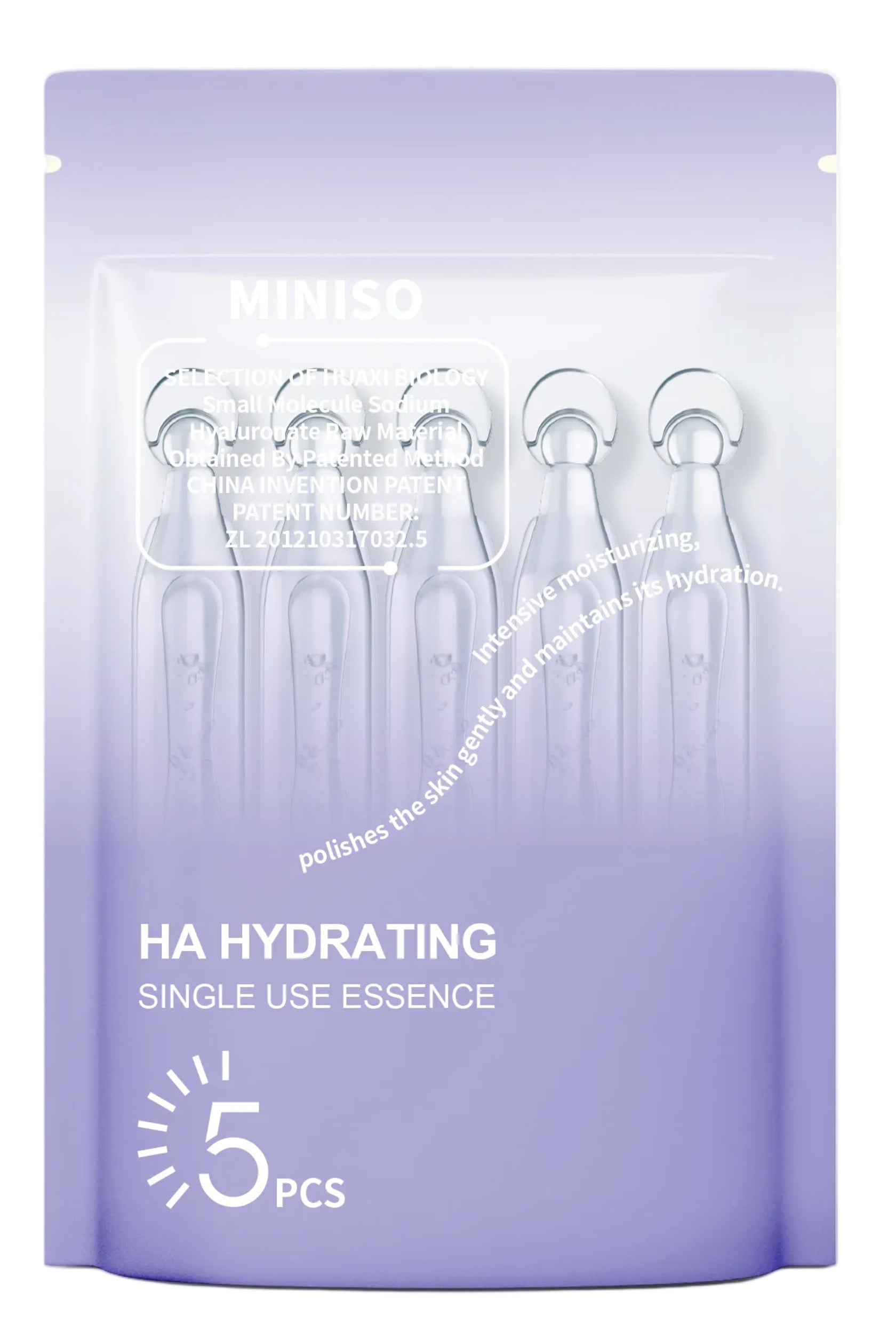 Hyaluronic Acid Moisturizing Single-Use Facial Essence – Miniso Pakistan