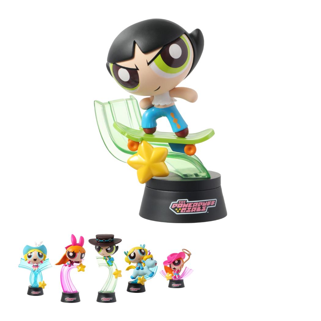The Powerpuff Girls Collection Western Rose Surprise Box Figure ...