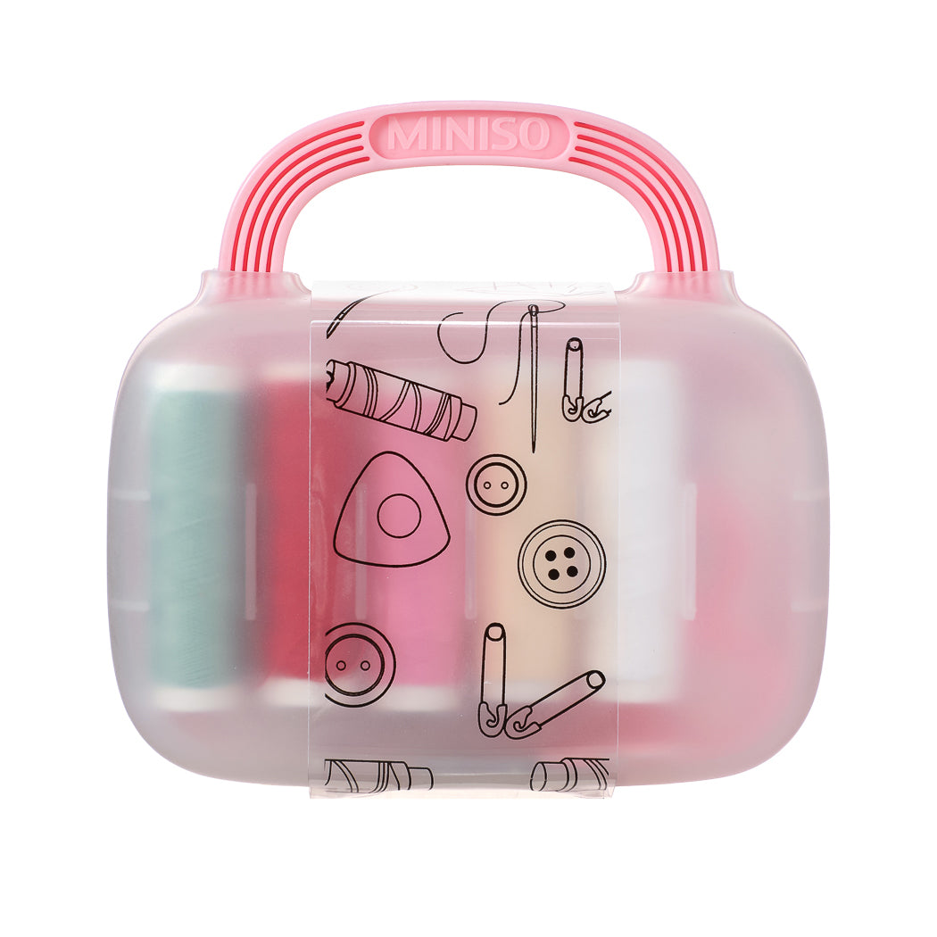 Sewing Accessories Organizer with Handle (Pink)– Miniso Pakistan