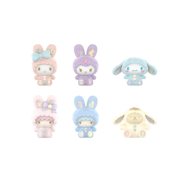 Hello Kitty and Friends Rabbit Collection Flocking Surprise Box Figure ...