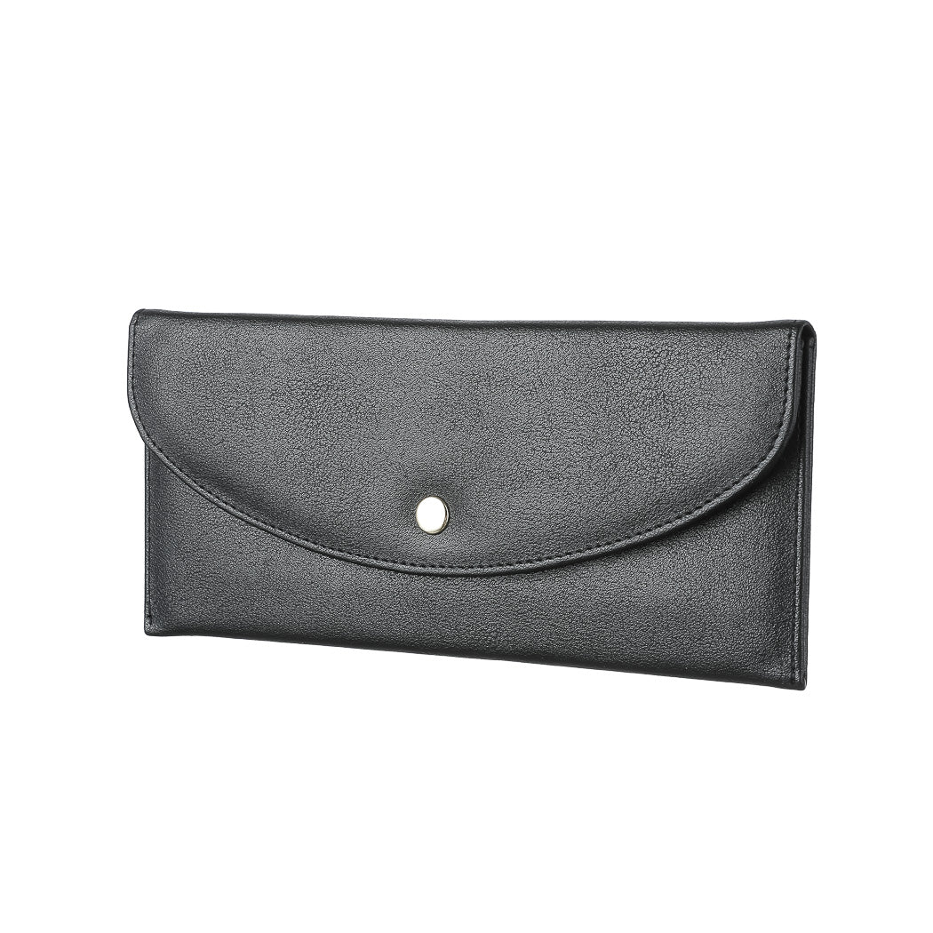 Women's Long Slim Wallet (Black) – Miniso Pakistan