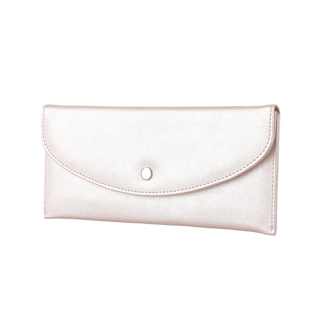 Women's Long Slim Wallet (Pink) – Miniso Pakistan