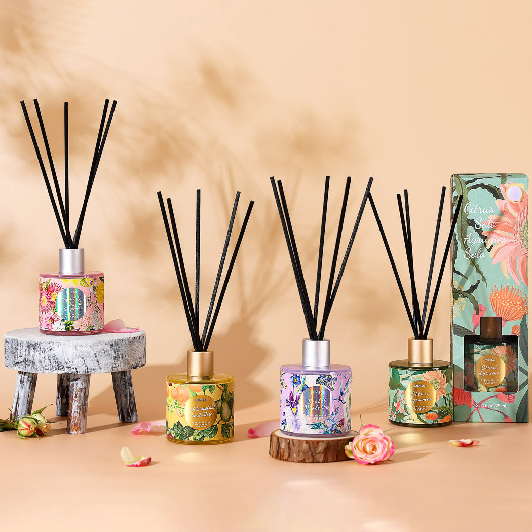 Botanical Garden Series Reed Diffuser (Violet Overture) – Miniso Pakistan