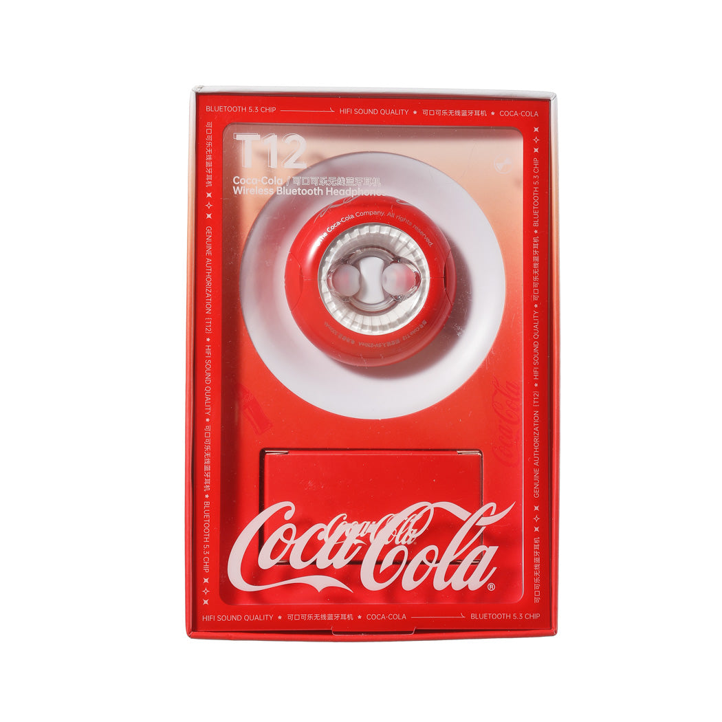 Coca-Cola Wireless Earphones Model: Coke T12(Red) – Miniso Pakistan