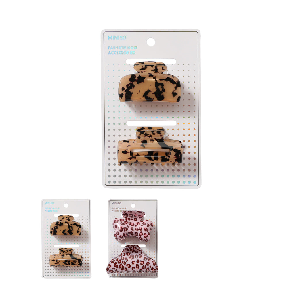 Hair Claw Clips (2 pcs) – Miniso Pakistan