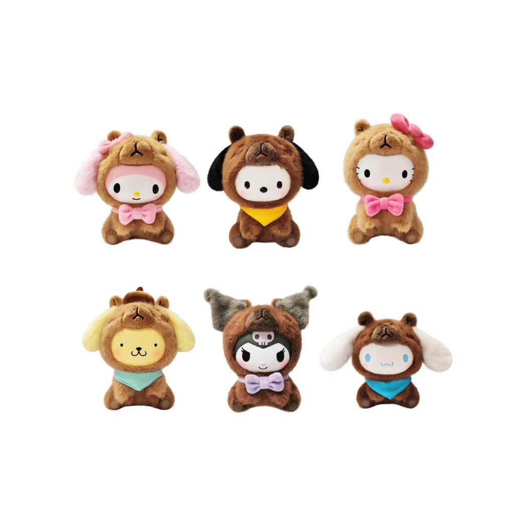 Hello Kitty and Friends Chill Capybara Vinyl Plush Surprise Box ...