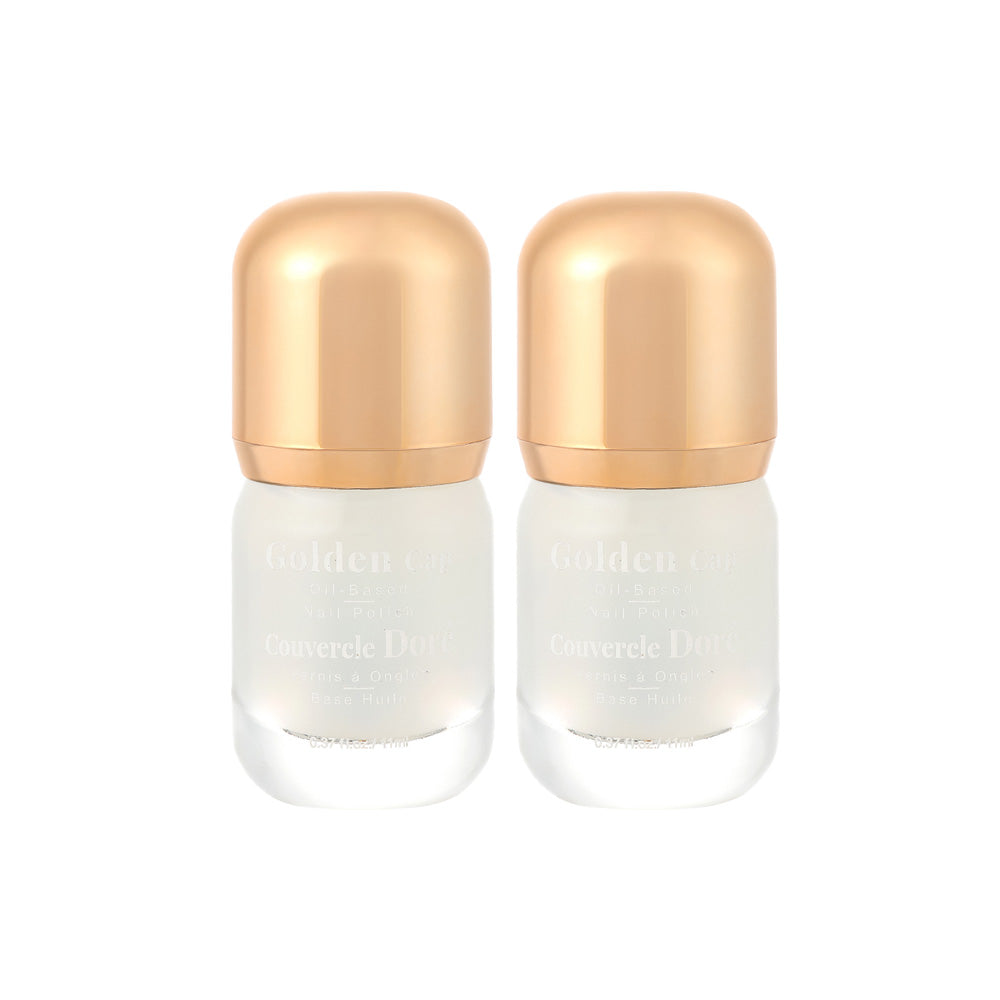 Pack Of 2 | Golden Cap Oil-based Nail Polish(02 Matte Top) – Miniso ...