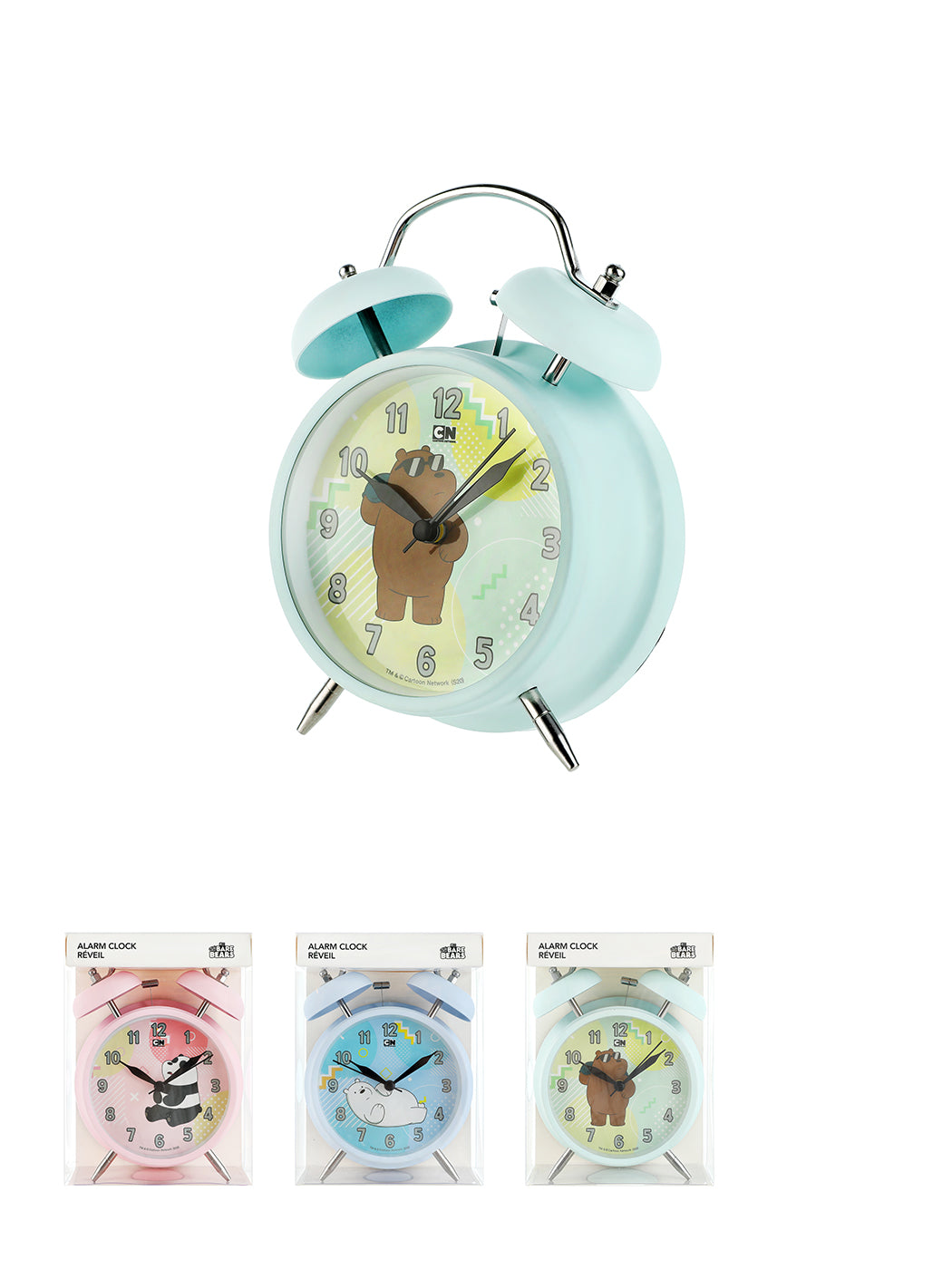 We Bare Bears Alarm Clock– Miniso Pakistan