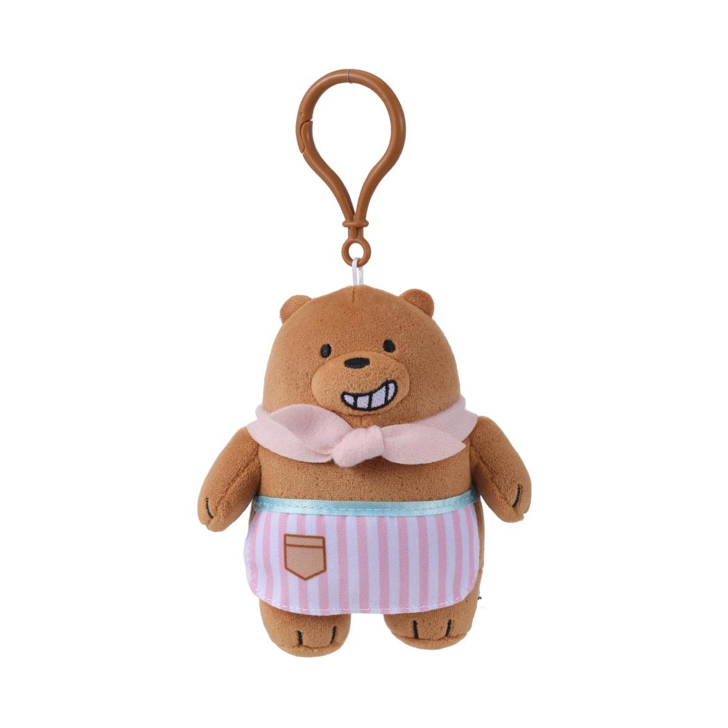 We Bare Bears Baking Collection 4in. Plush Pendant (Grizz) – Miniso ...