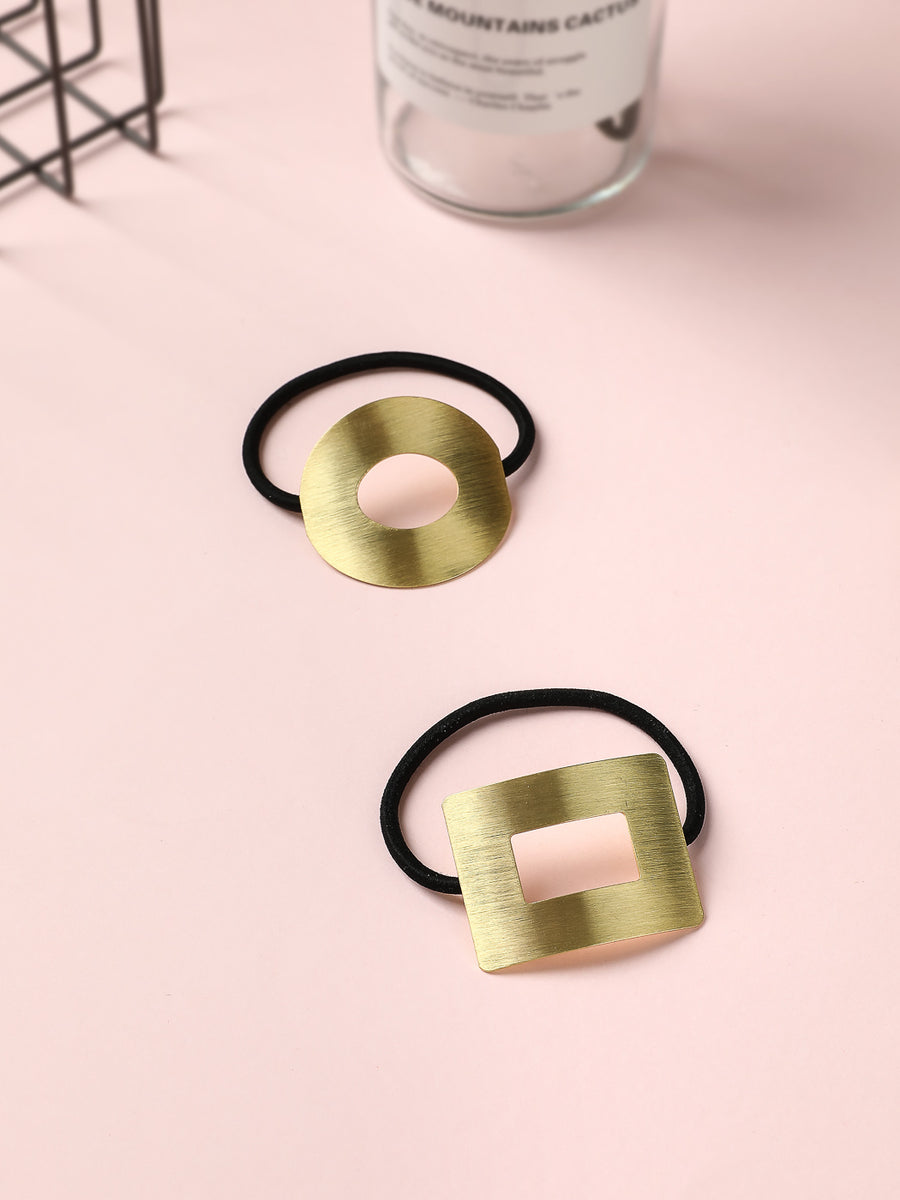 Hollowed-out Geometric Metal Rubber Band– Miniso Pakistan