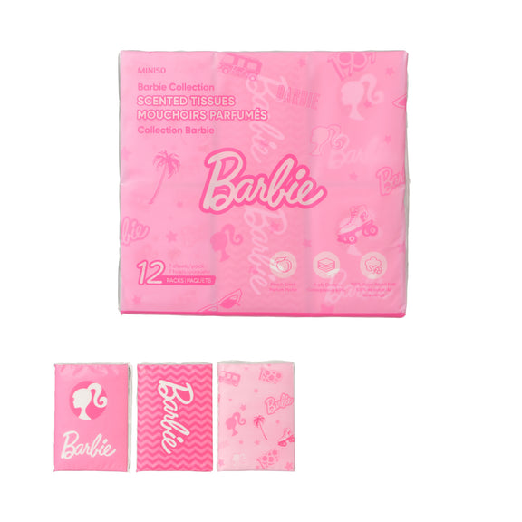 Barbie Collection Scented Tissues (12 Packs) – Miniso Pakistan