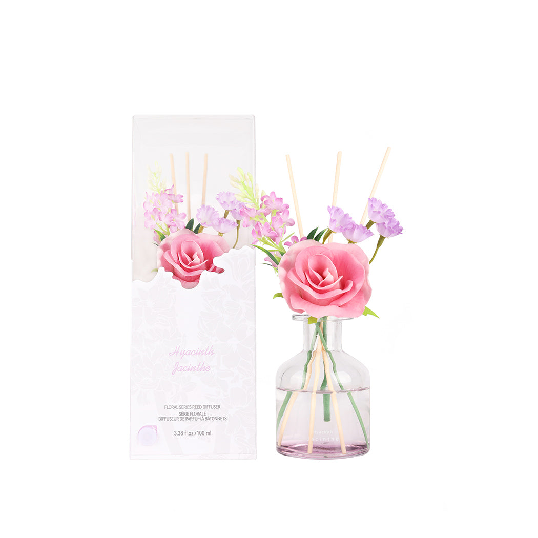 Floral Series 2.0 Reed Diffuser(Hyacinth,100mL) – Miniso Pakistan