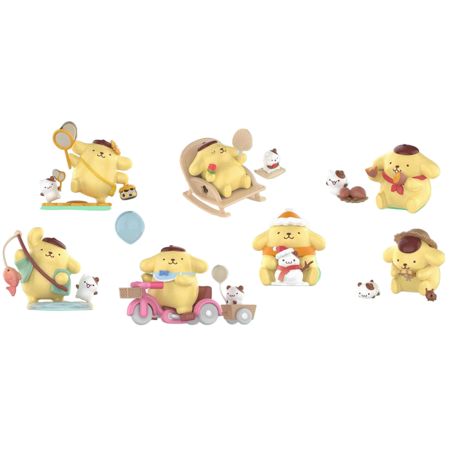 Pompompurin Childhood Four Season Collection Surprise Box – Miniso Pakistan