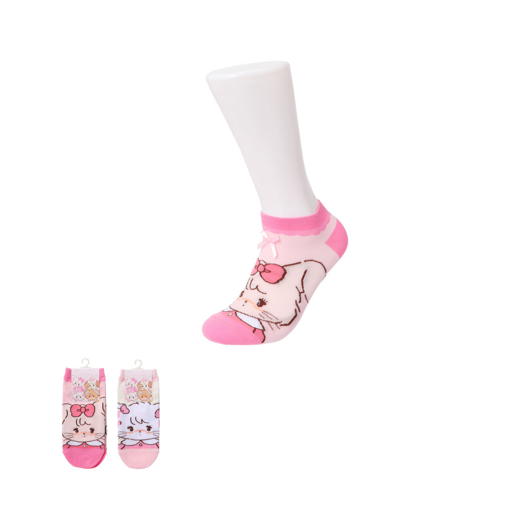 MIKKO Collection Ankle Socks (1 Pair)(Pink B)– Miniso Pakistan
