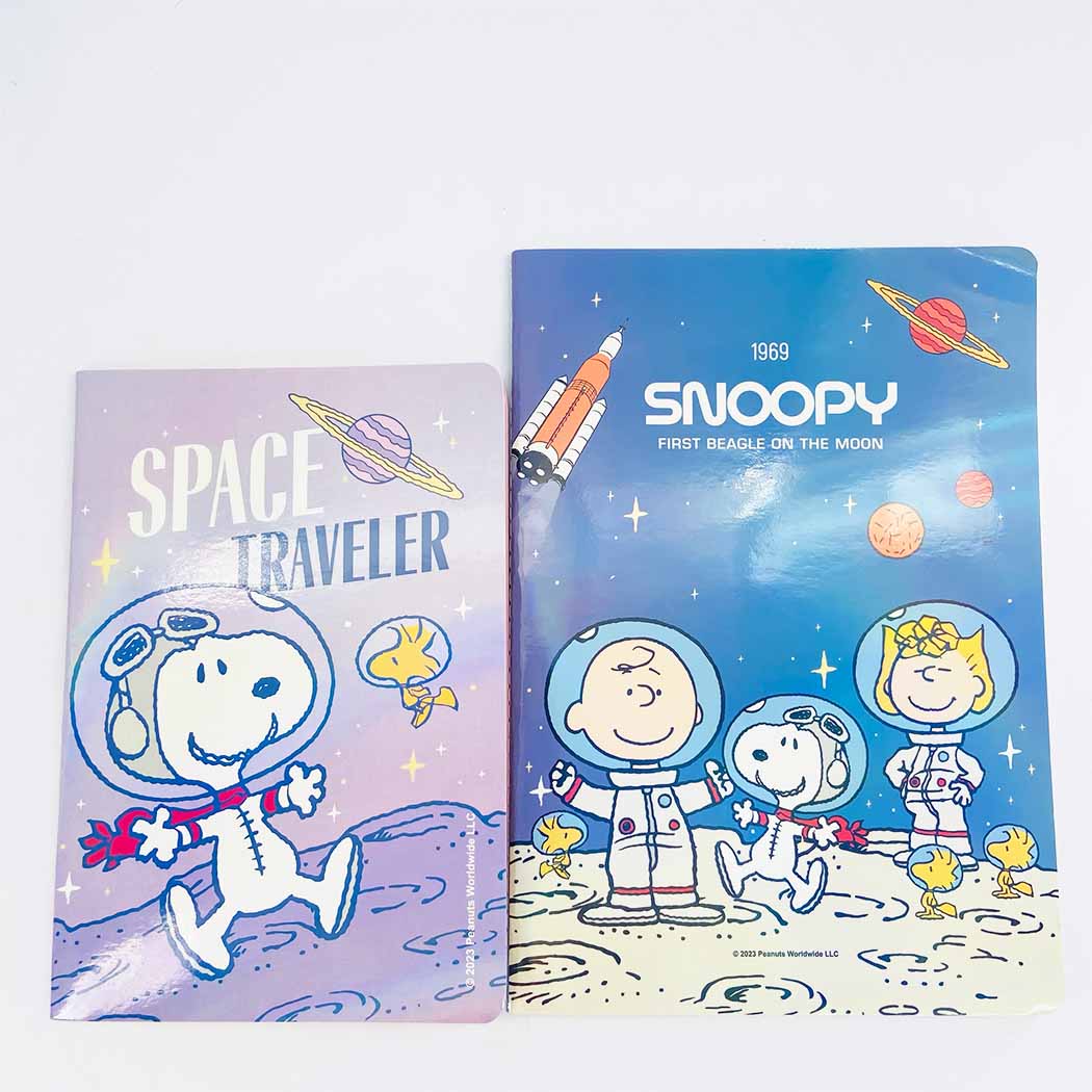 Snoopy the Little Space Explorer Collection A5 & B5 Stitch-bound Book ...