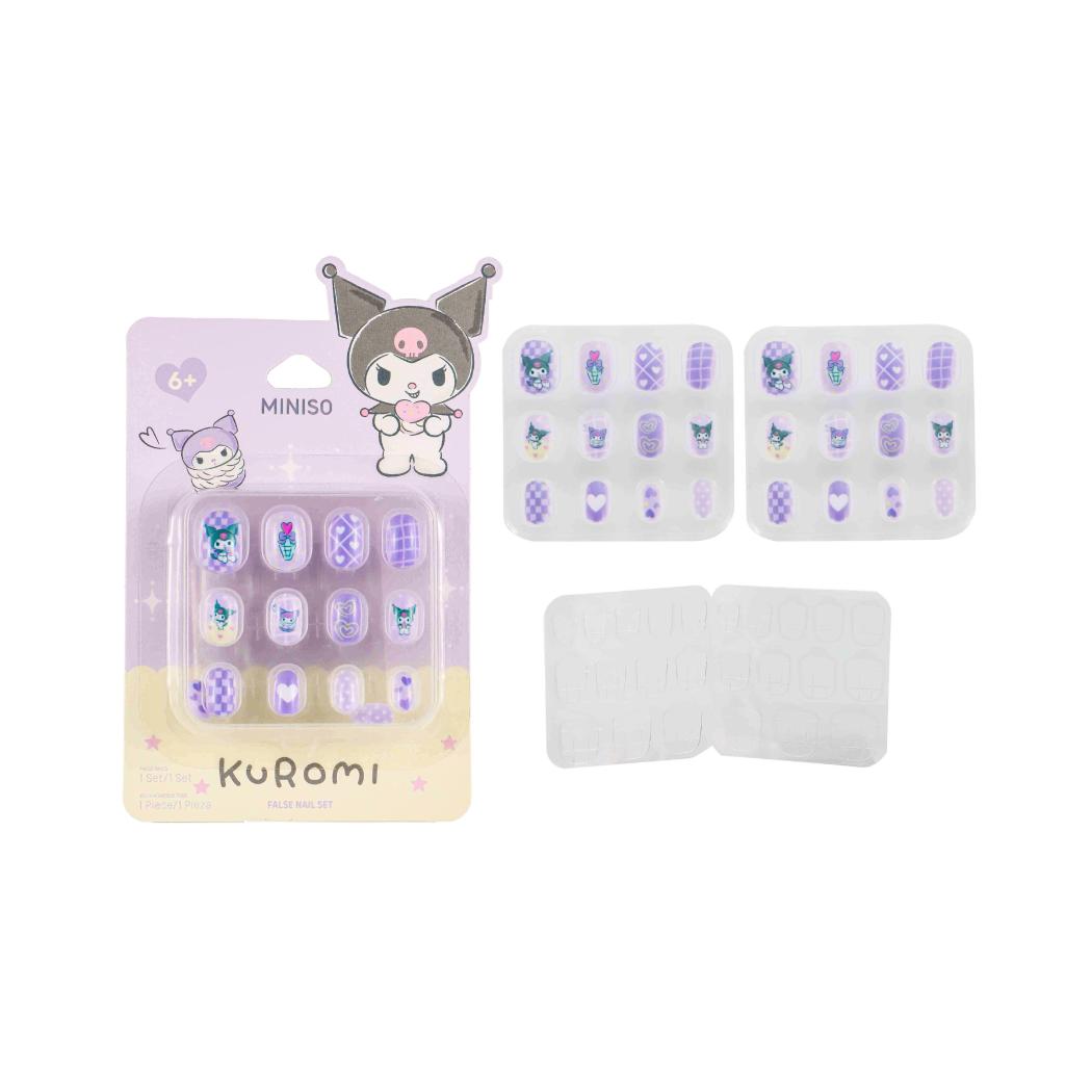 Kuromi Purple False Nails with Jelly Adhesive Tabs – Miniso Pakistan