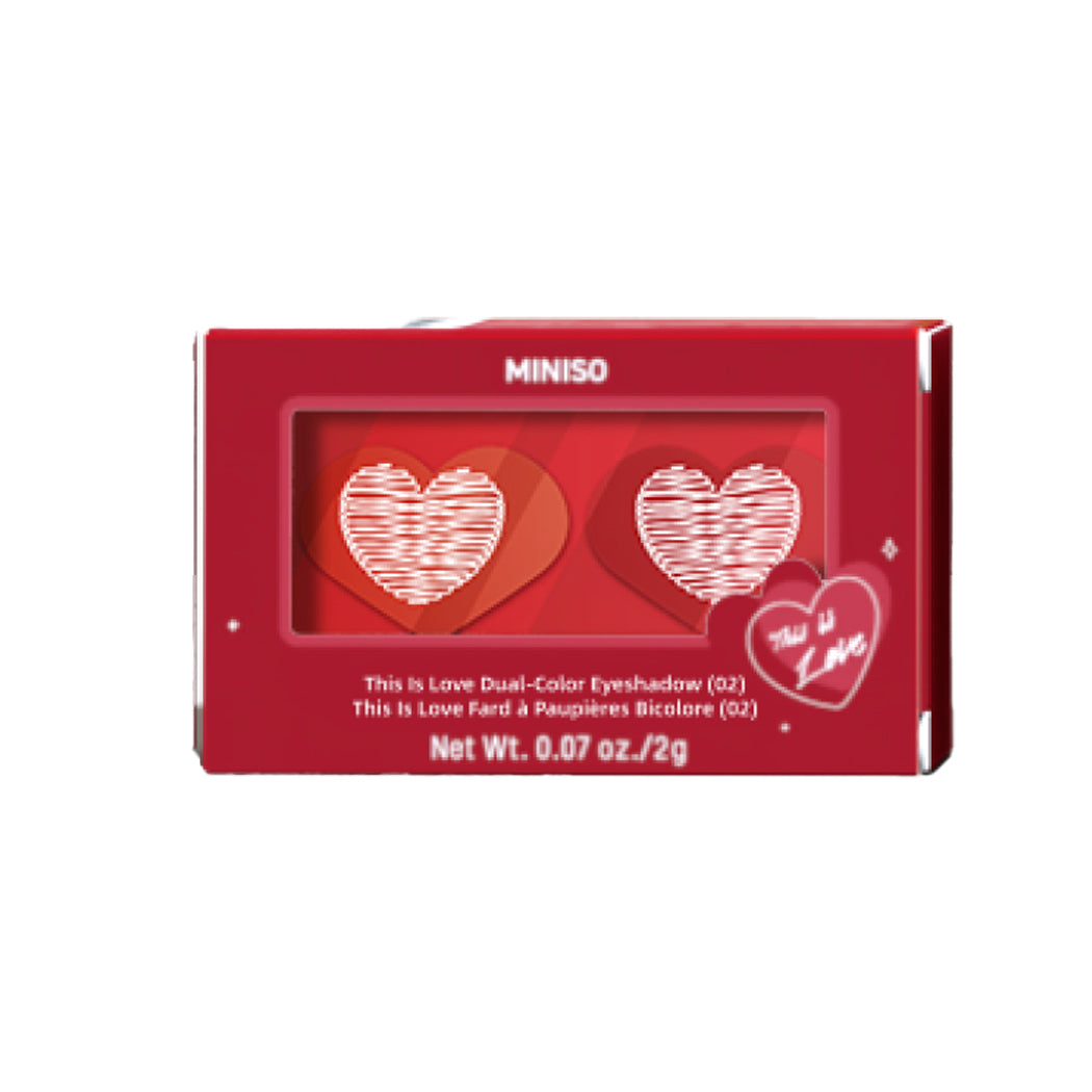 This Is Love Dual-Color Eyeshadow(02) – Miniso Pakistan