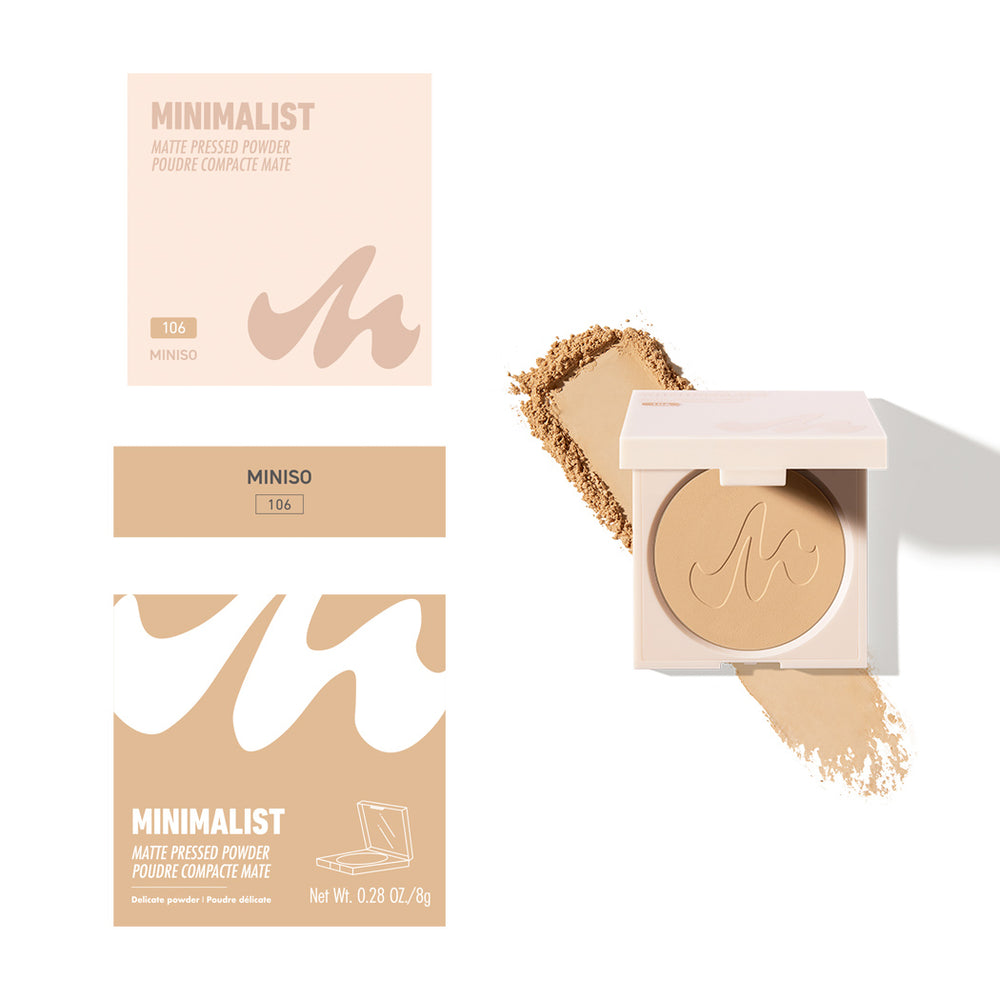 Minimalist Matte Pressed Powder(106) – Miniso Pakistan