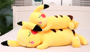 Laying Pikachu Yellow (Large) – Miniso Pakistan