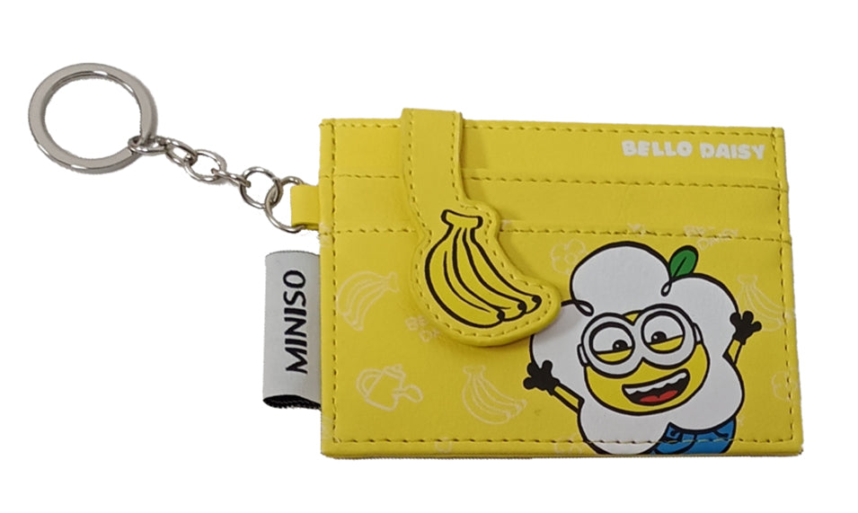 Daisy Minions Collection Card Holder(Yellow) – Miniso Pakistan
