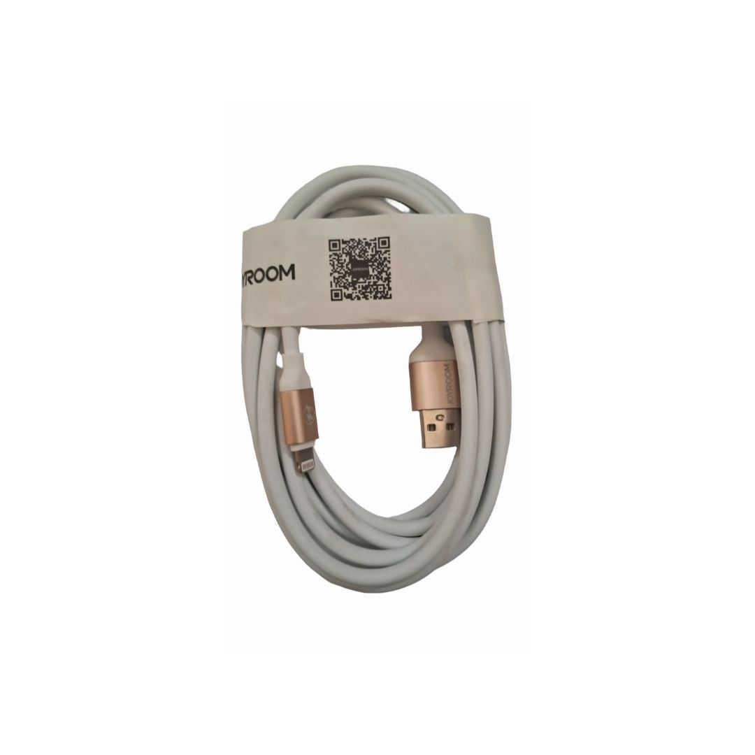 Joyroom Round Data Cable 3.0 meter JR-S318 - iphone(White) – Miniso ...