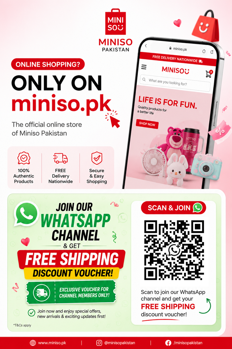 Home – Miniso Pakistan