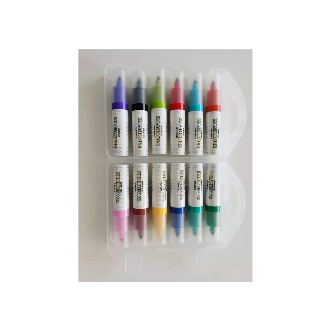 12-Color Marker Set– Miniso Pakistan