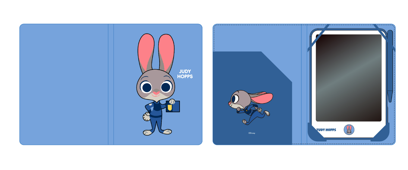 Disney Zootopia Collection LCD Plush Drawing Tablet Model: H7D-S(Judy ...