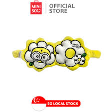 Daisy Minions Collection Plush Sleep Mask (Yellow) – Miniso Pakistan