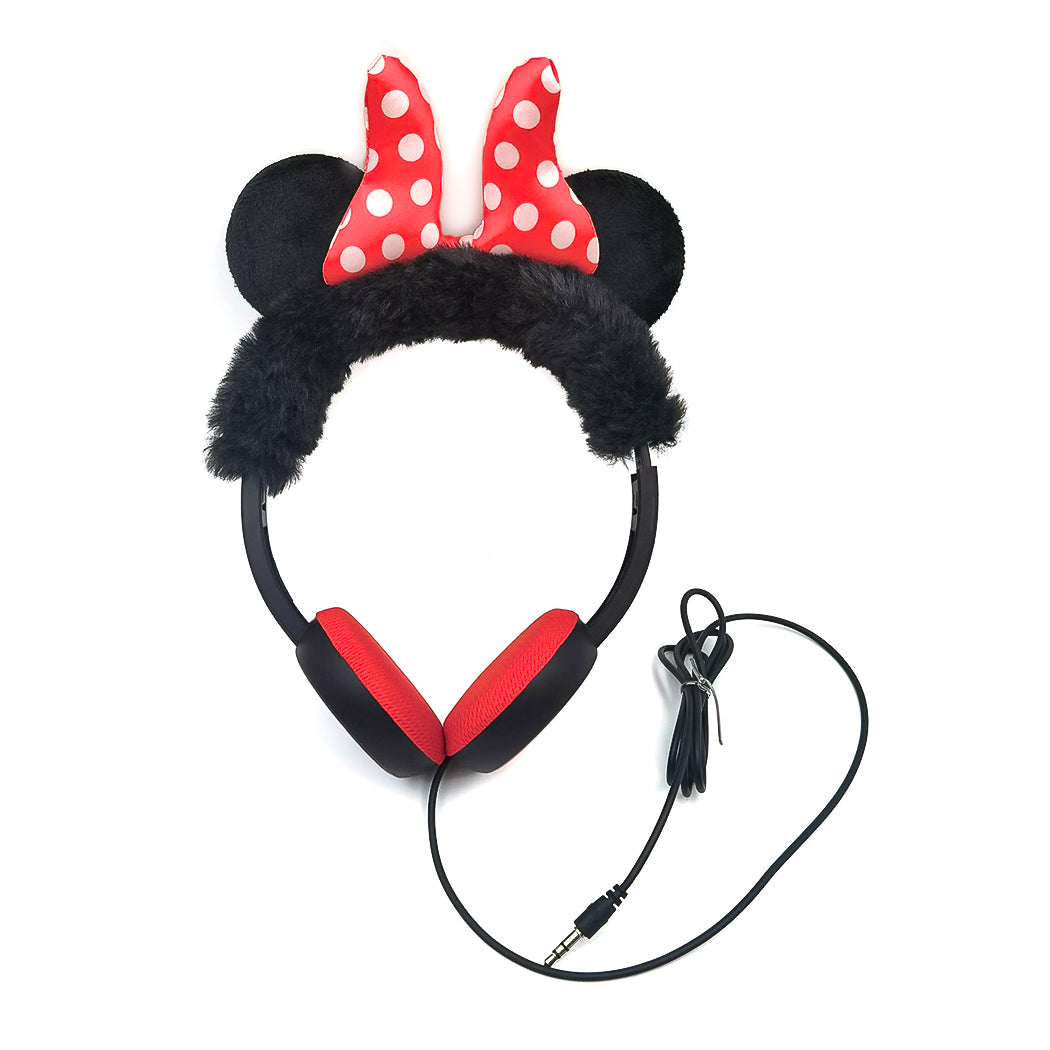 Mickey Mouse Collection Half-covered Wired Headset (Minnie) Model: YF ...