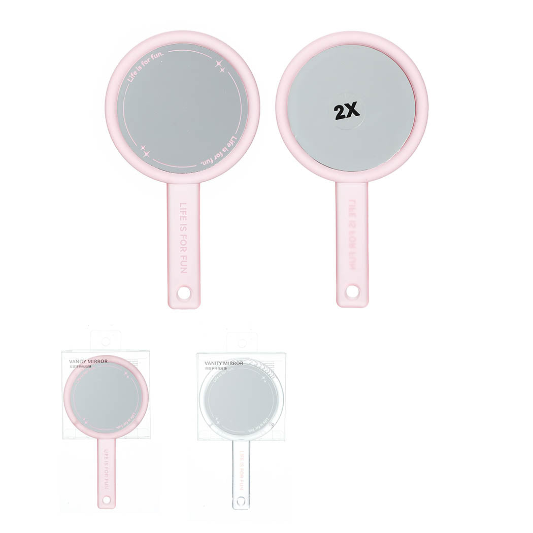 Mini Double Sided Hand-Held Vanity Mirror– Miniso Pakistan