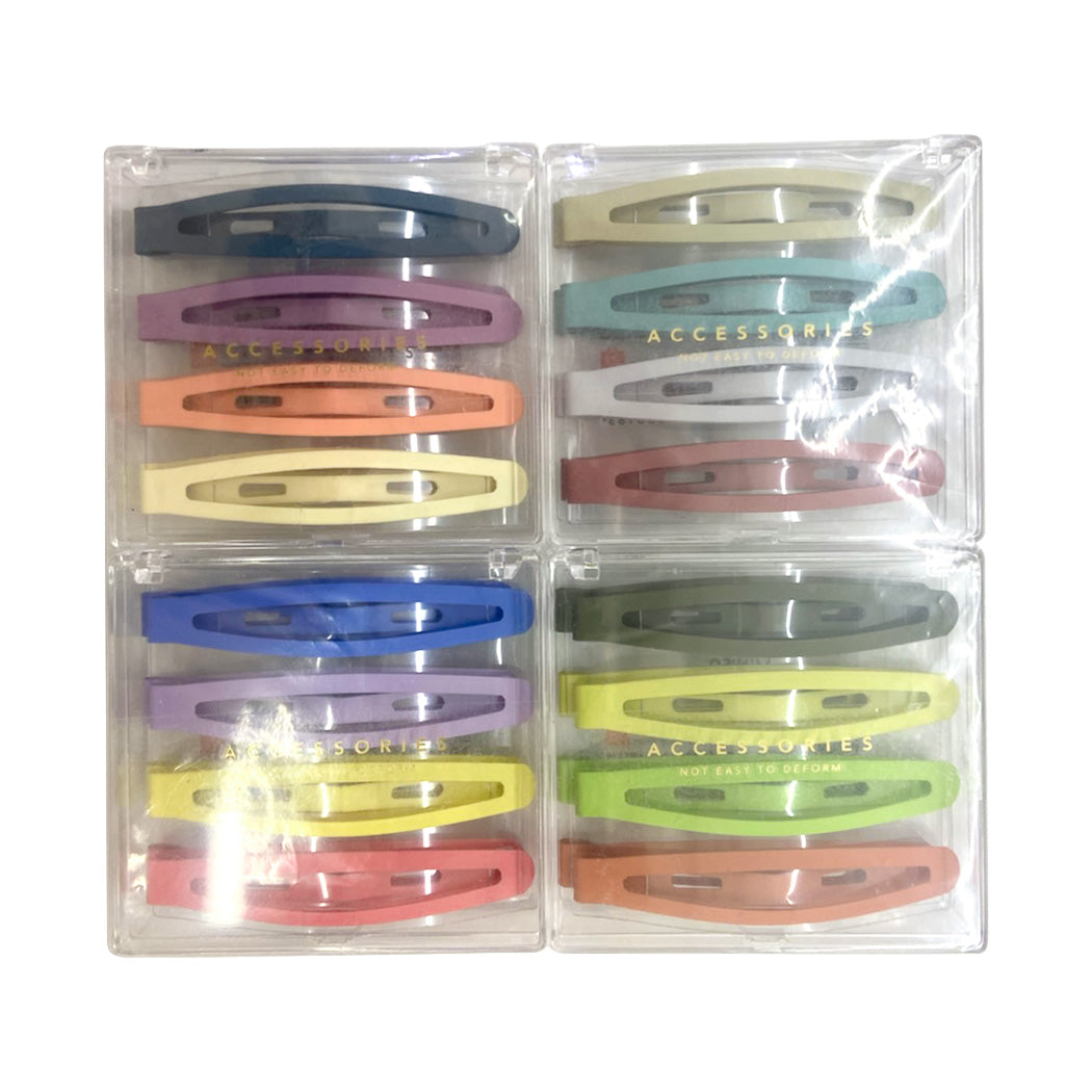 Colorful Series Hair Clip (6cm, 8 pcs)– Miniso Pakistan