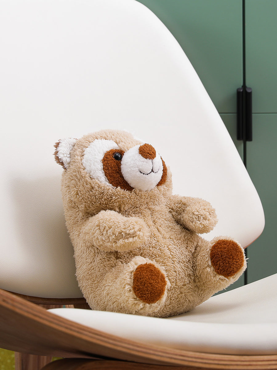 Sitting Animal Plush Toy (Raccoon)– Miniso Pakistan